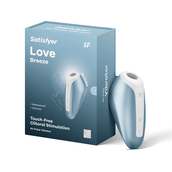 Satisfyer Love Breeze Air-Pulse Clitoris Stimulator - Non-Contact ...