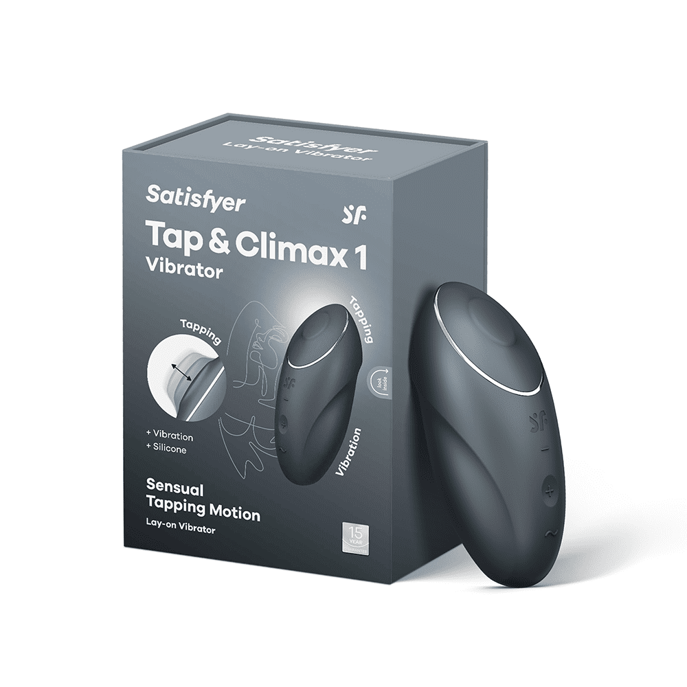 Satisfyer Tap & Climax 1 | Lay-on Vibrator | Clitoral Stimulation | 11 ...