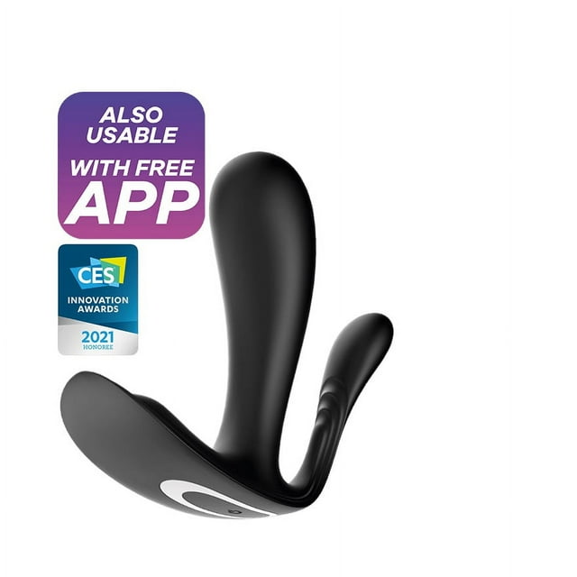 Satisfyer Top Secret+ Wearable Vibrator with App - Butterfly Vibrator, Panty Vibrator, G-spot ...