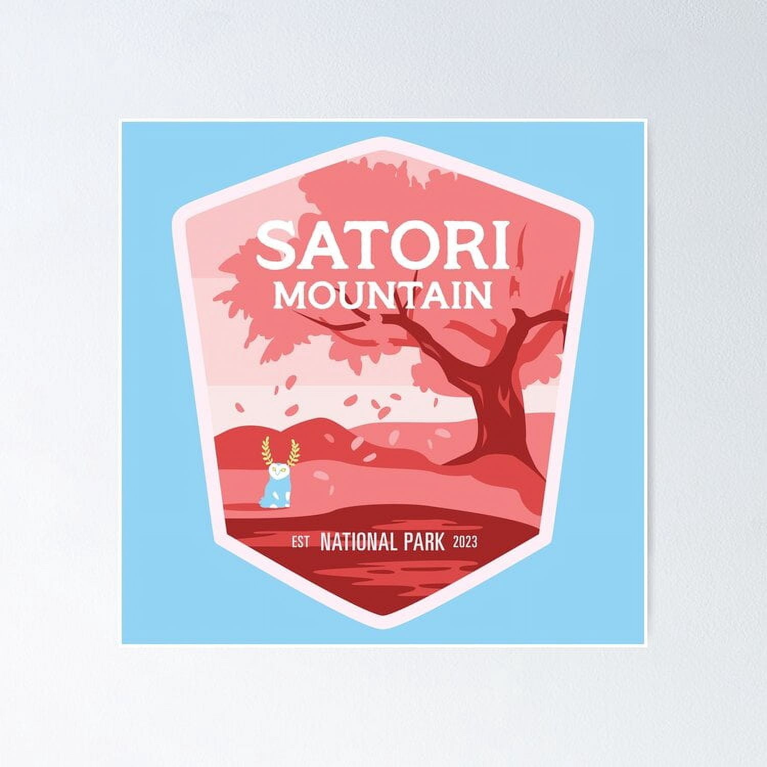 Satori Mountain National Park Poster, 16x24 UNFRAMED - Walmart.com