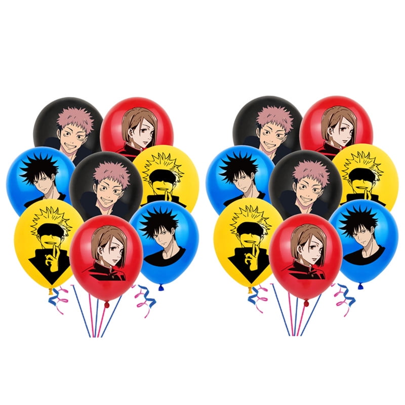 Satoru Anime Gojo Balloons Party Supplies Birthday Favors Decorations ...