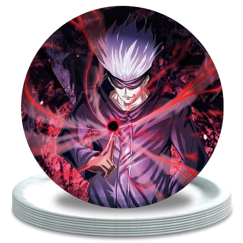 Satoru Anime Gojo Paper Plates Birthday Decorations Party Supplies ...
