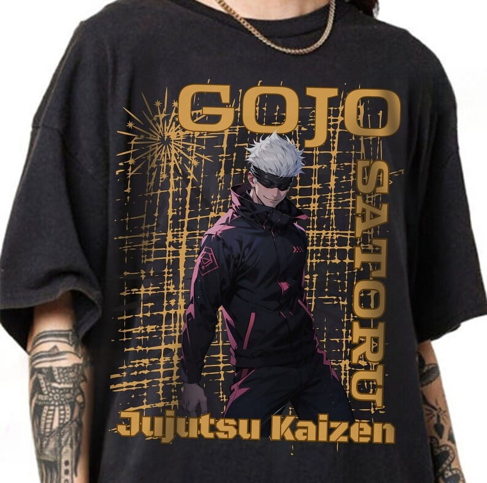 Satoru Gojo Anime T-Shirt Japanese Manga Tee,Anime Lover Gift,Jujutsu ...