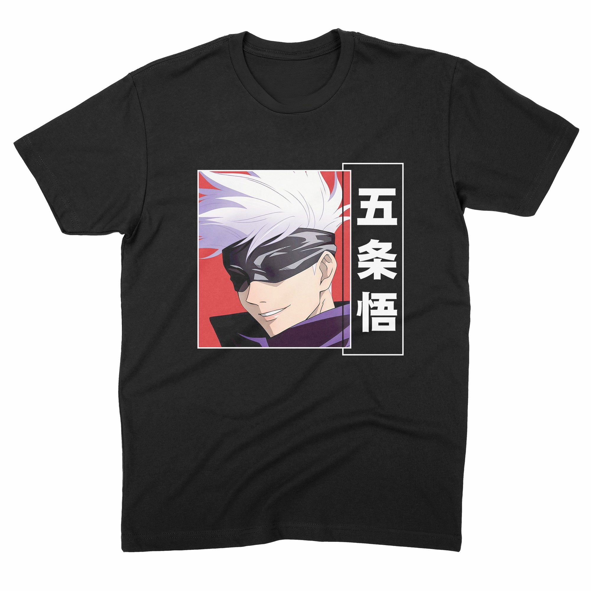 Satoru Gojo Anime T-Shirt - Jujutsu Kaisen Cursed Mastery Graphic Tee ...
