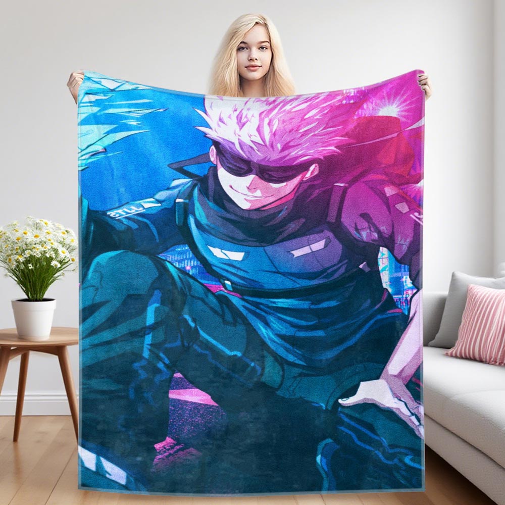Satoru Gojo Blanket Gifts Throw Teen Girls 50"x60" Men Boys Women ...