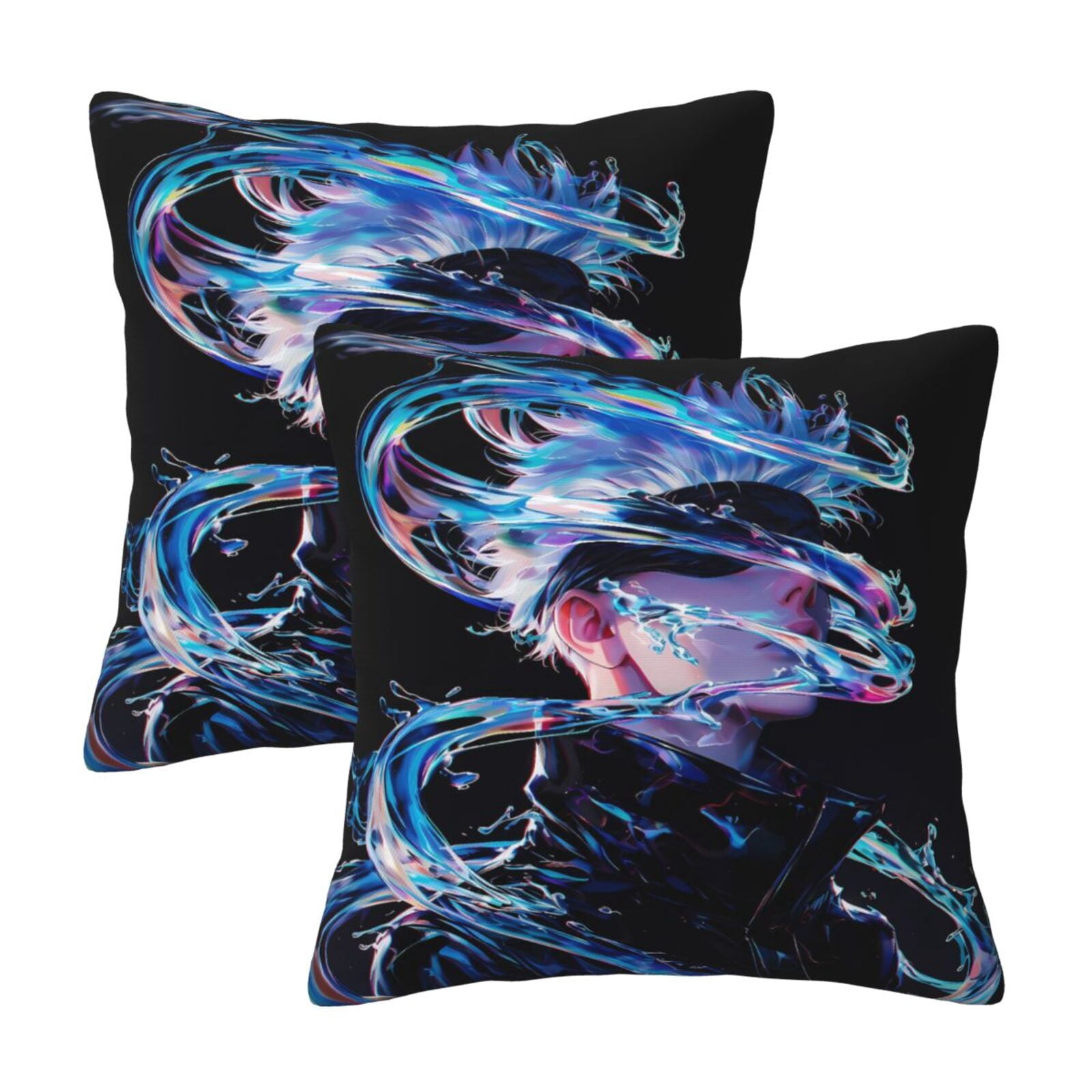 Satoru Gojo Home Made Decorative Cushion Covers Pillow Covers 2 Pack ...
