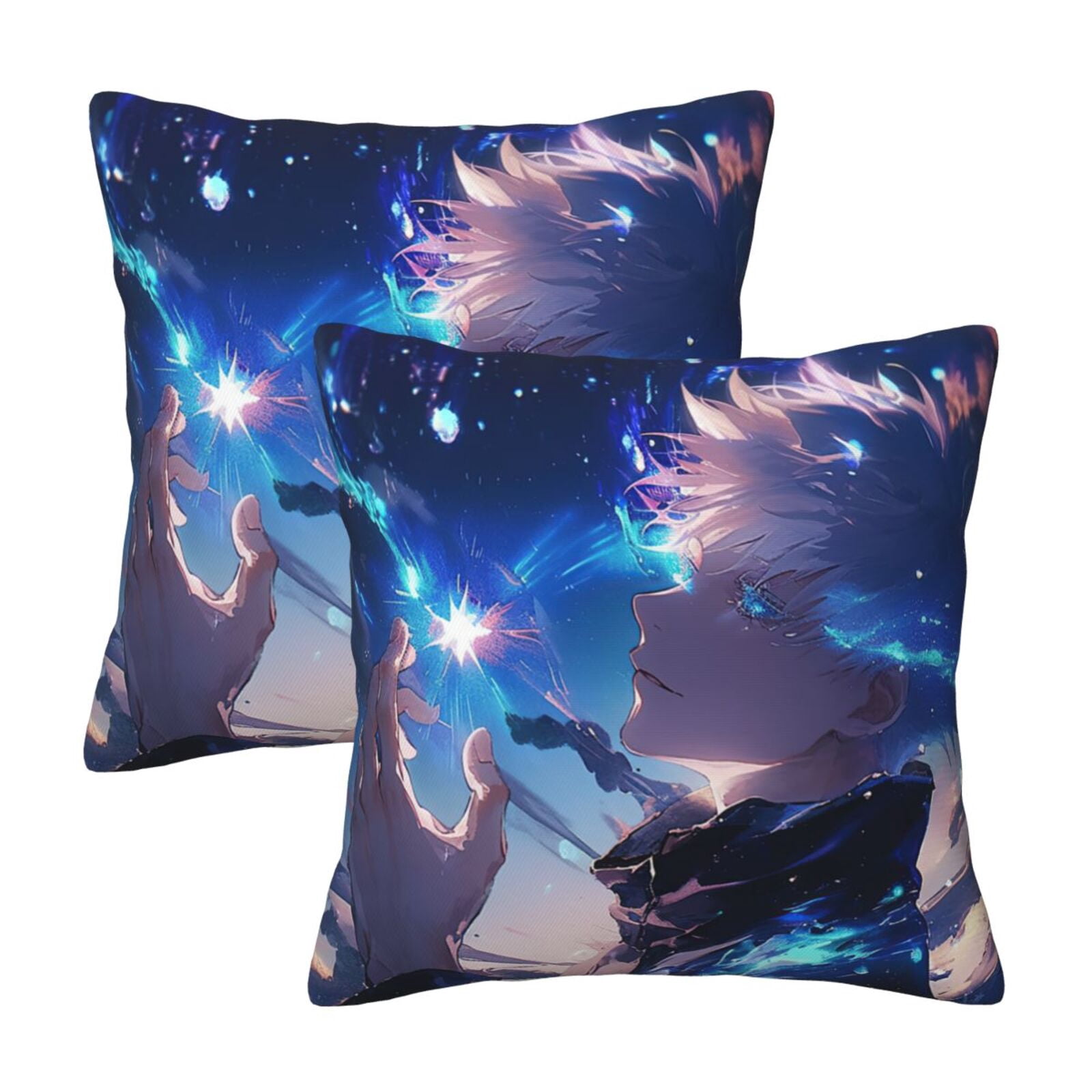 Satoru Gojo Home Made Decorative Cushion Covers Pillow Covers 2 Pack ...