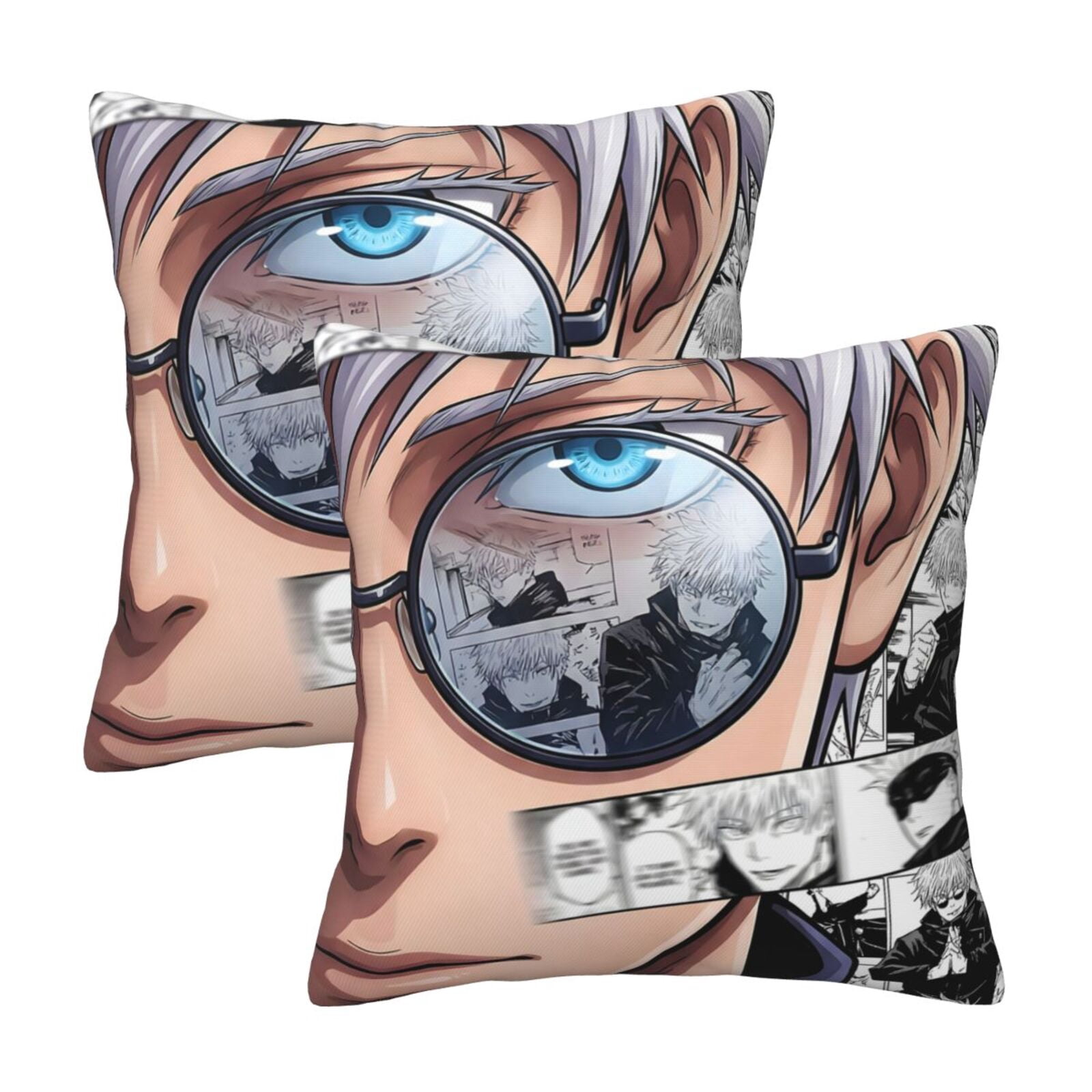 Satoru Gojo Home Made Decorative Cushion Covers Pillow Covers 2 Pack ...