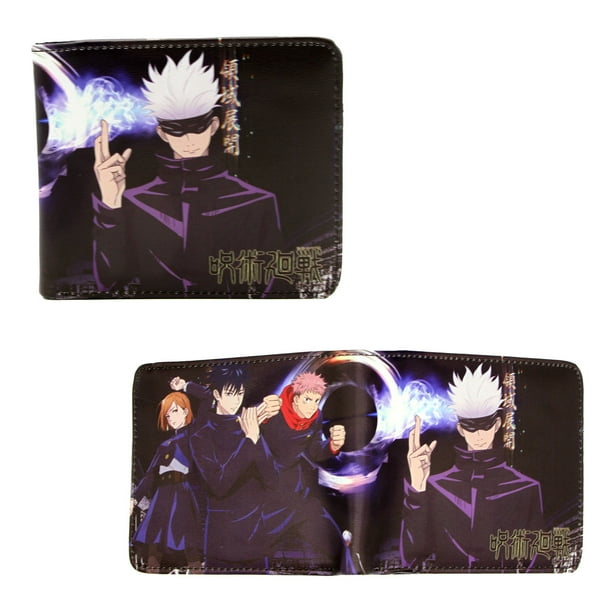 Satoru Gojo Infinite Void - Jujutsu Kaisen 4x5" Bi-Fold Wallet ...