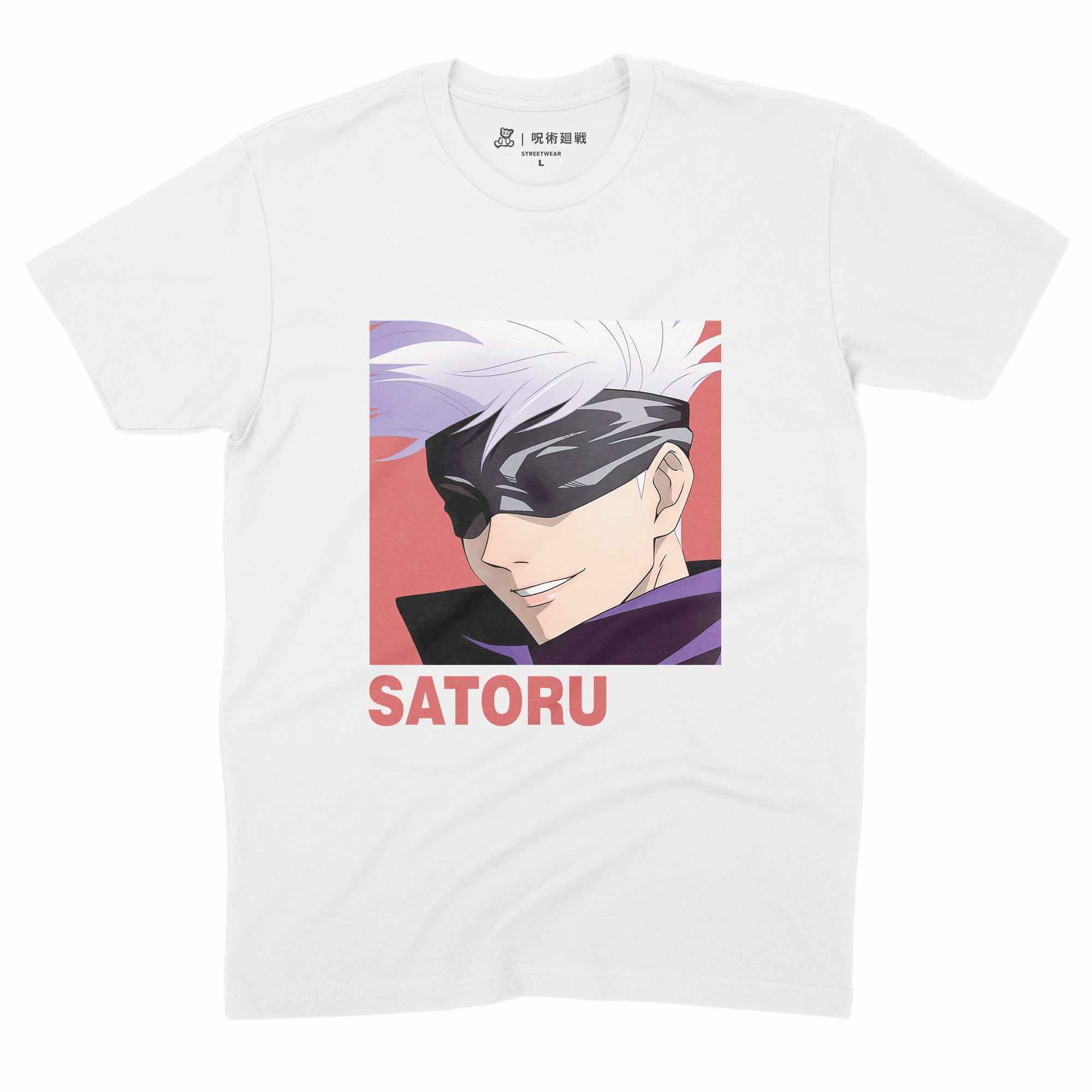 Satoru Gojo Anime T-Shirt - Jujutsu Kaisen Cursed Mastery Graphic Tee ...