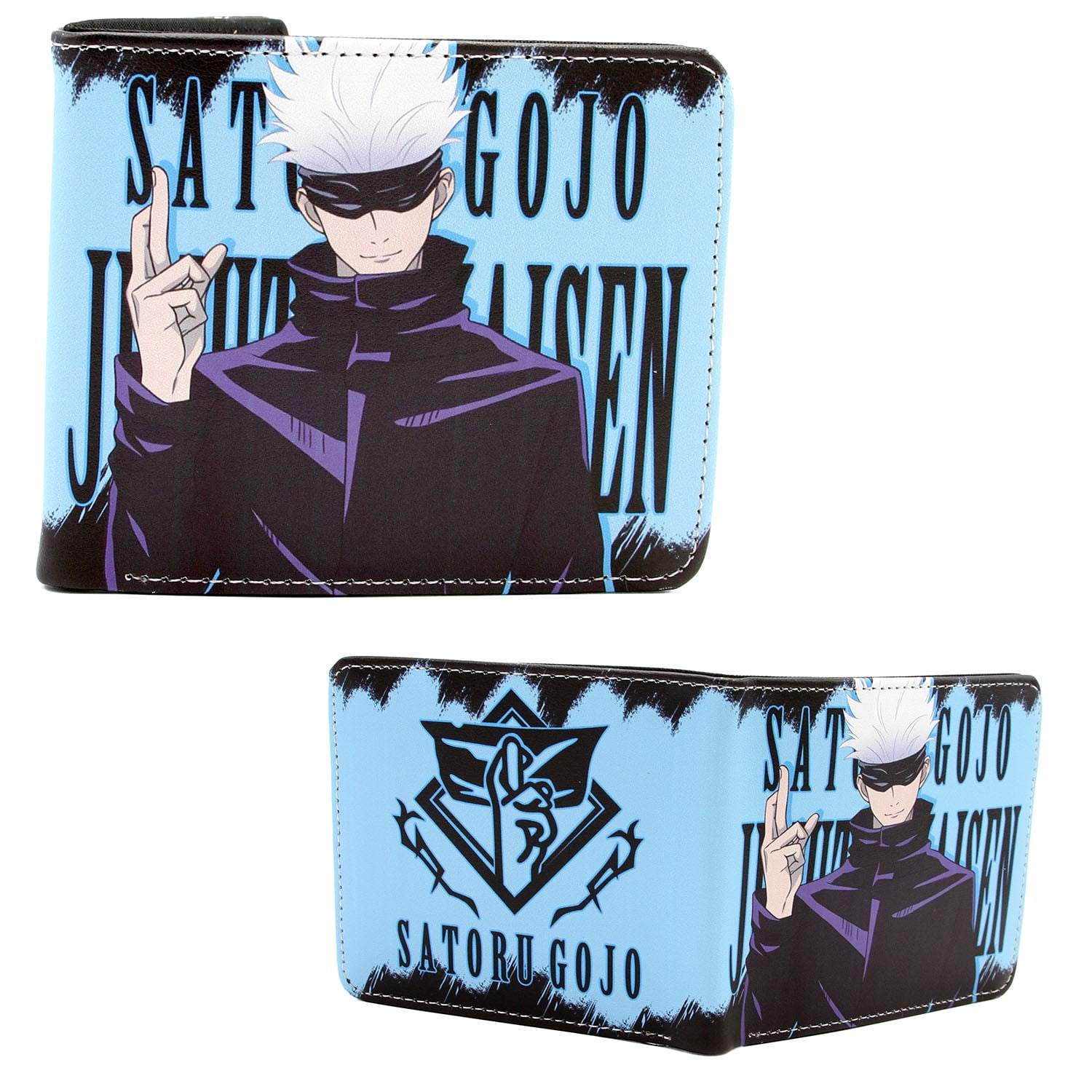 Satoru Gojo Jujutsu Kaisen 4x5" Bi-Fold Wallet