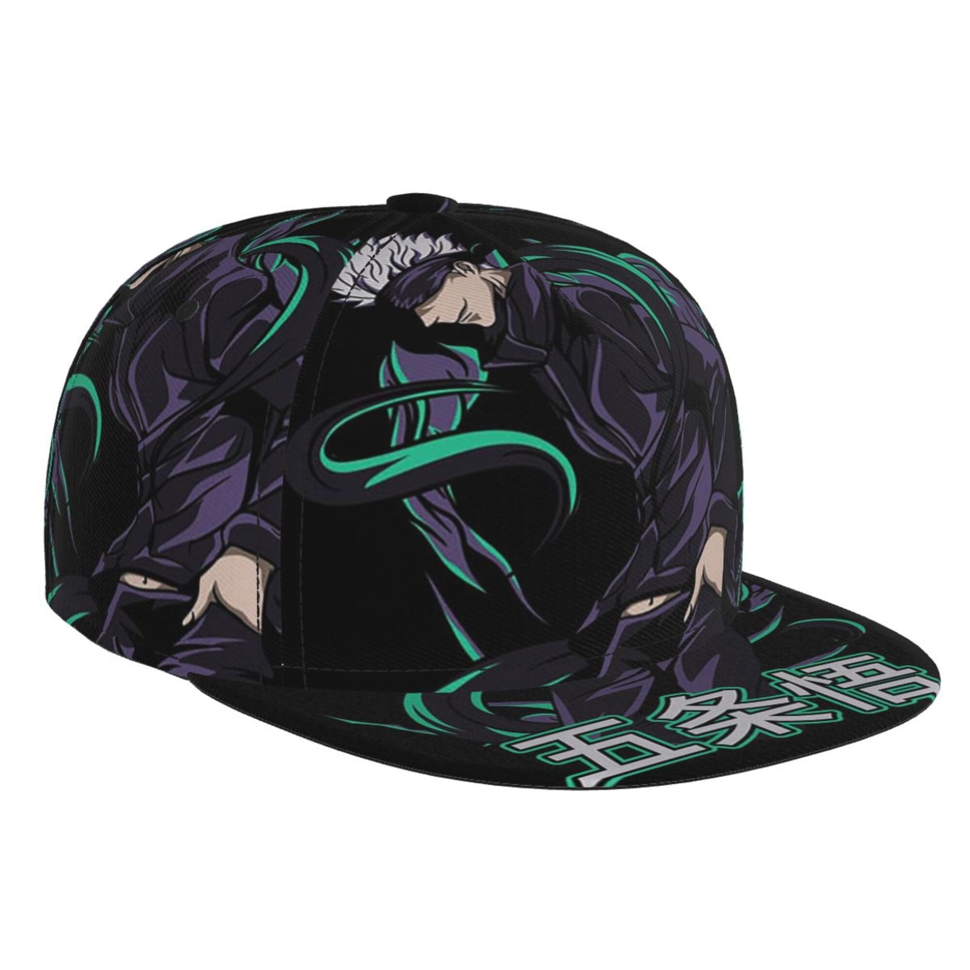 Satoru Gojo Jujutsu Kaisen Brim Bill Baseball Cap Adjustable Snapback ...