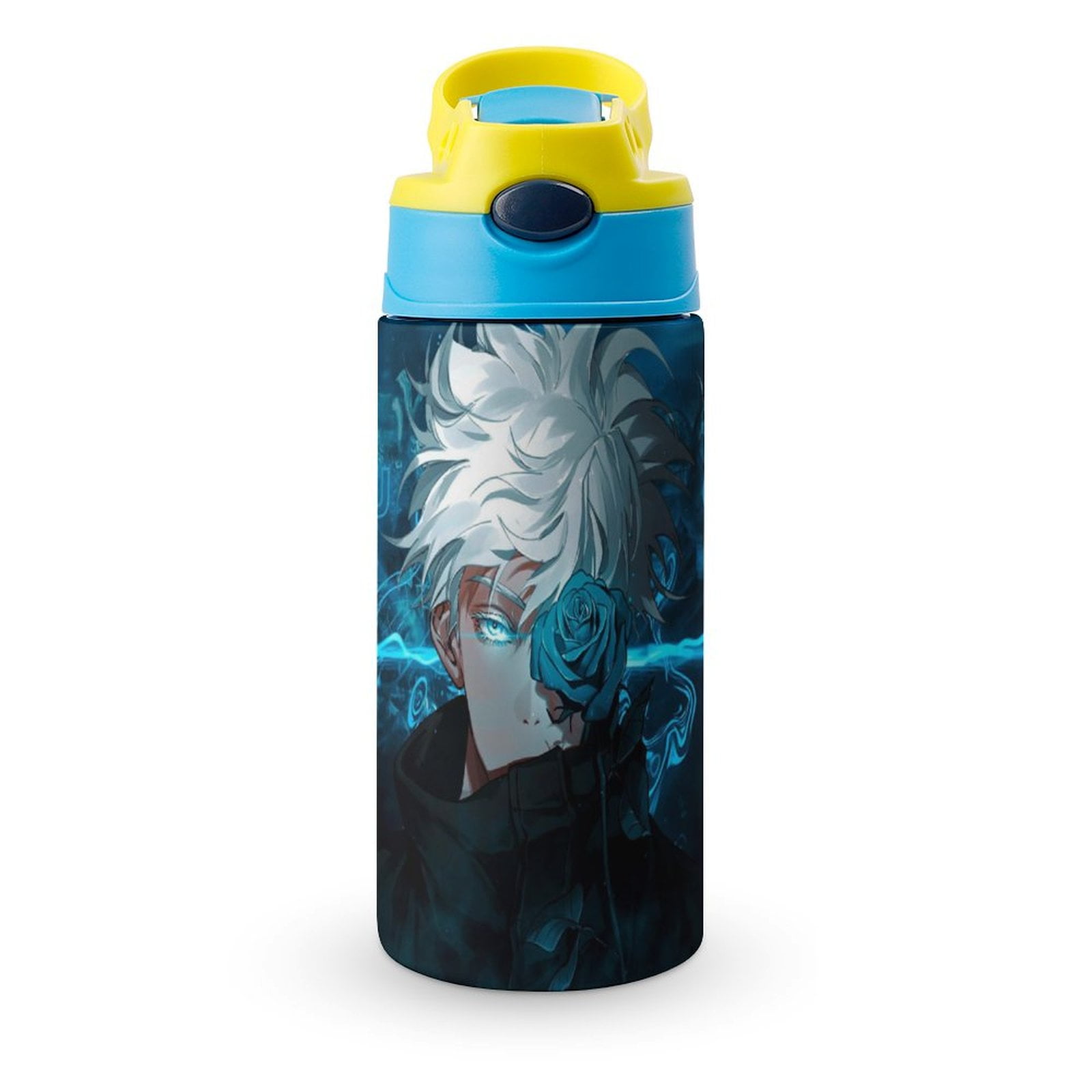 Satoru Gojo Jujutsu Kaisen Water Bottle with Straw Vacuum Insulated ...