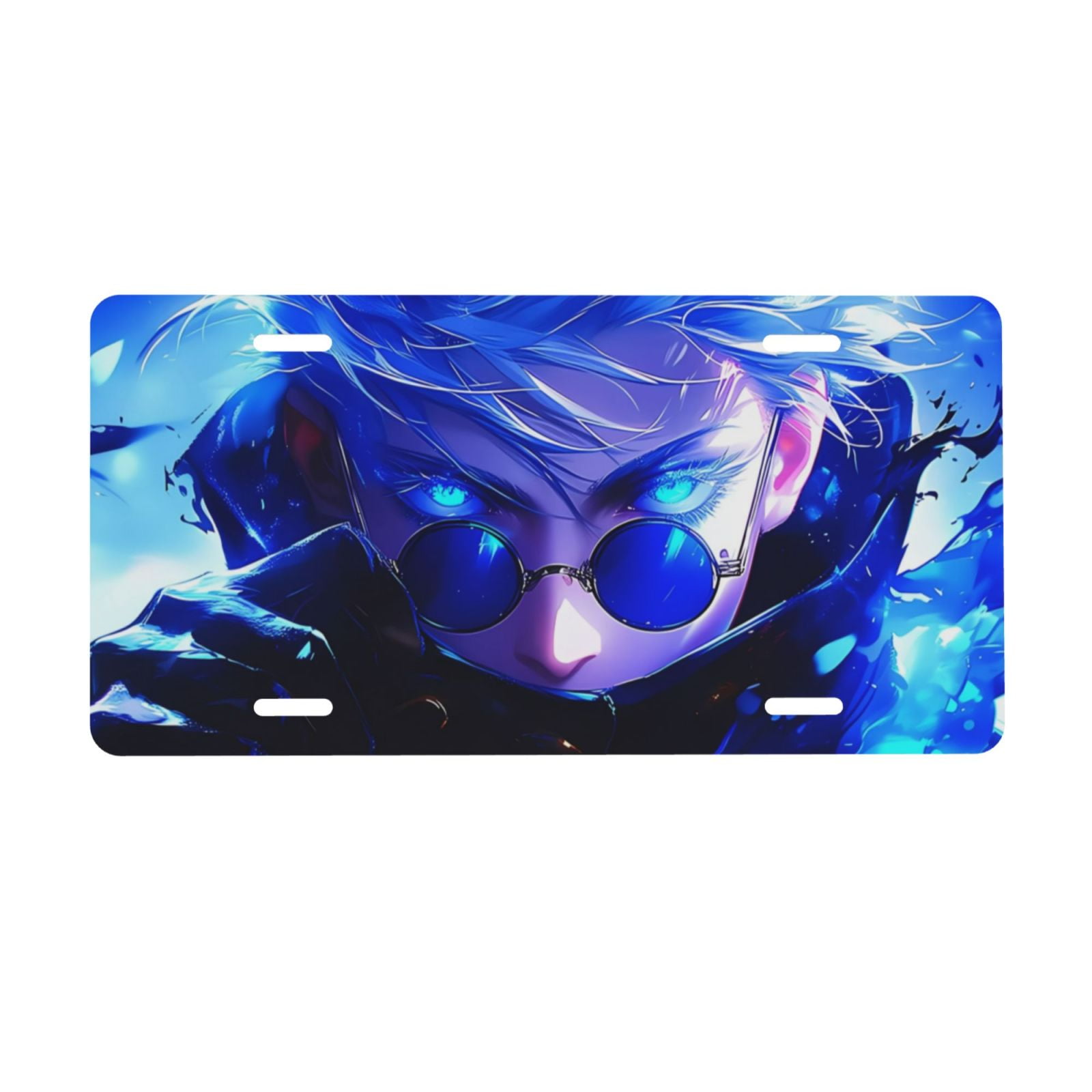 Satoru Gojo Jujutsu Kaisen License Plate, Car Front License Plates With ...