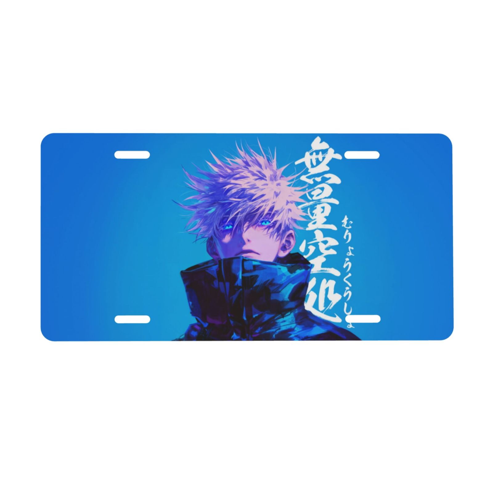 Satoru Gojo Jujutsu Kaisen License Plate, Car Front License Plates With ...