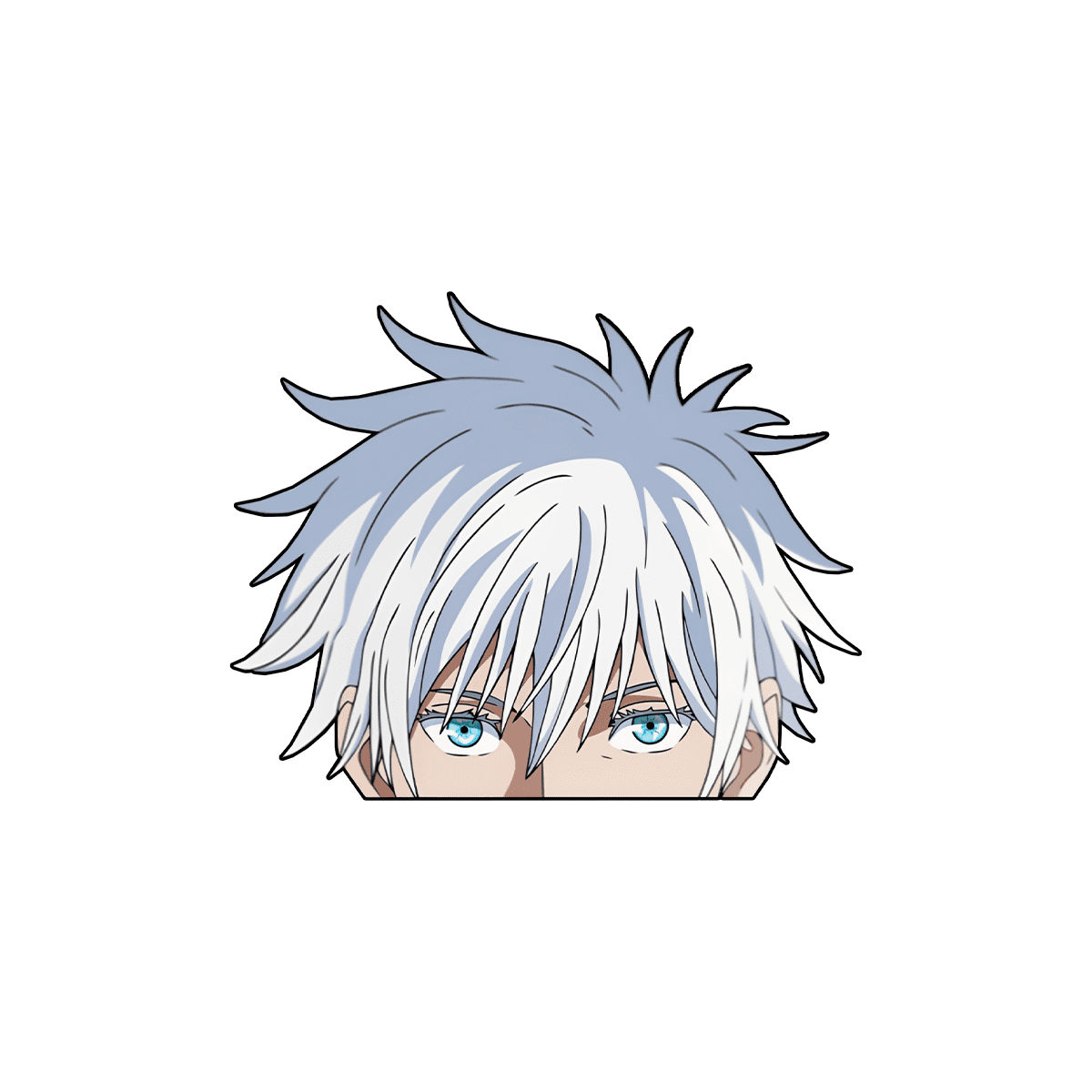 Satoru Gojo Peeker Sticker – Jujutsu Kaisen Anime Vinyl Decal | Laptop ...