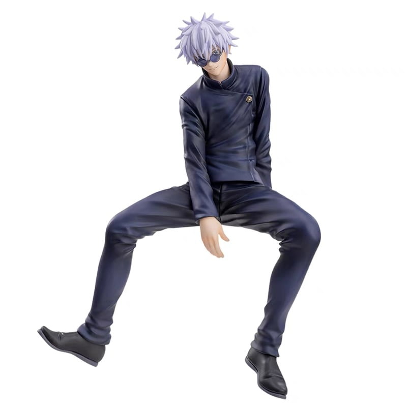 Satoru Gojo Statue Figure Geto Suguru Sitting Posture Action Figures ...