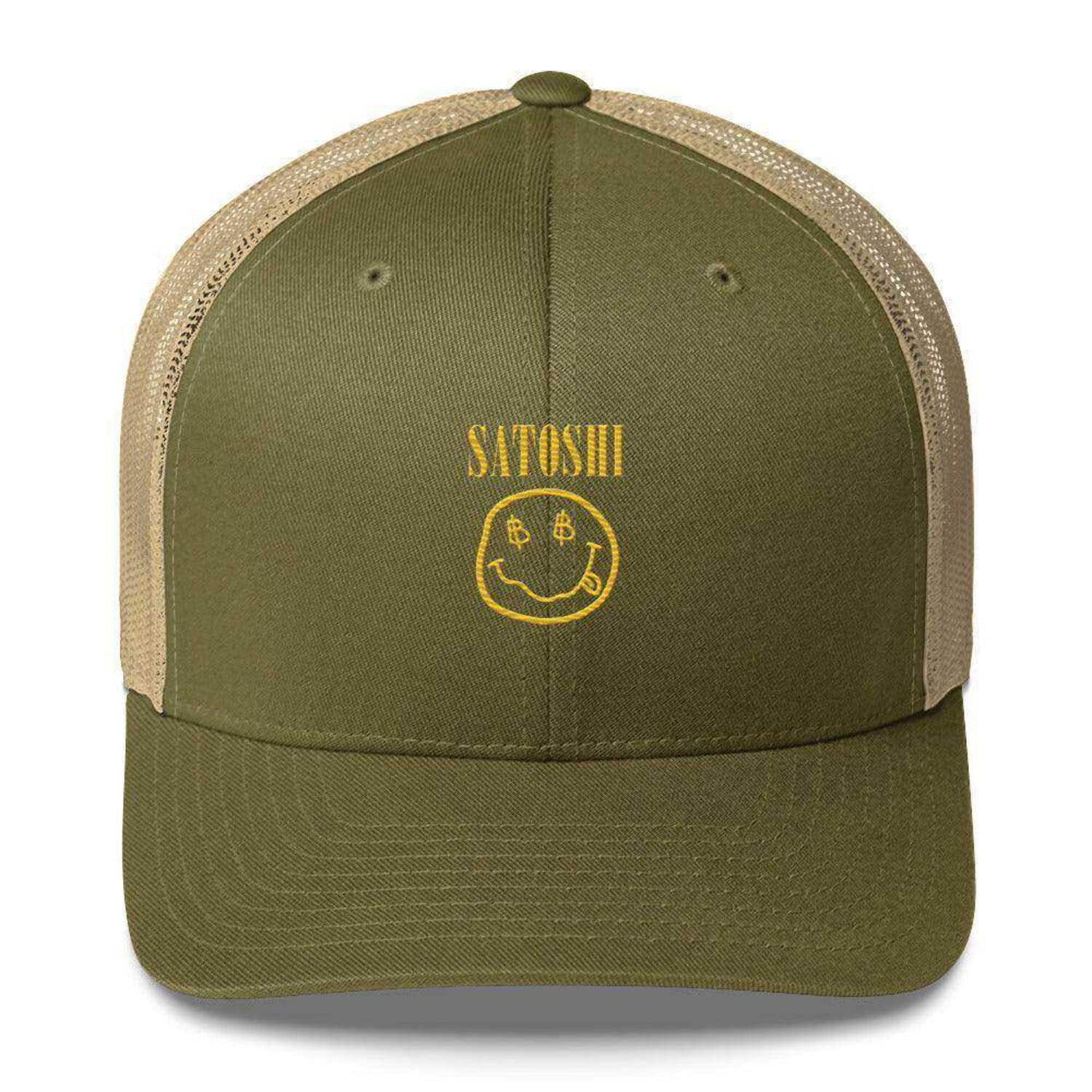 Satoshi Smilie Face Trucker Cap - Walmart.com