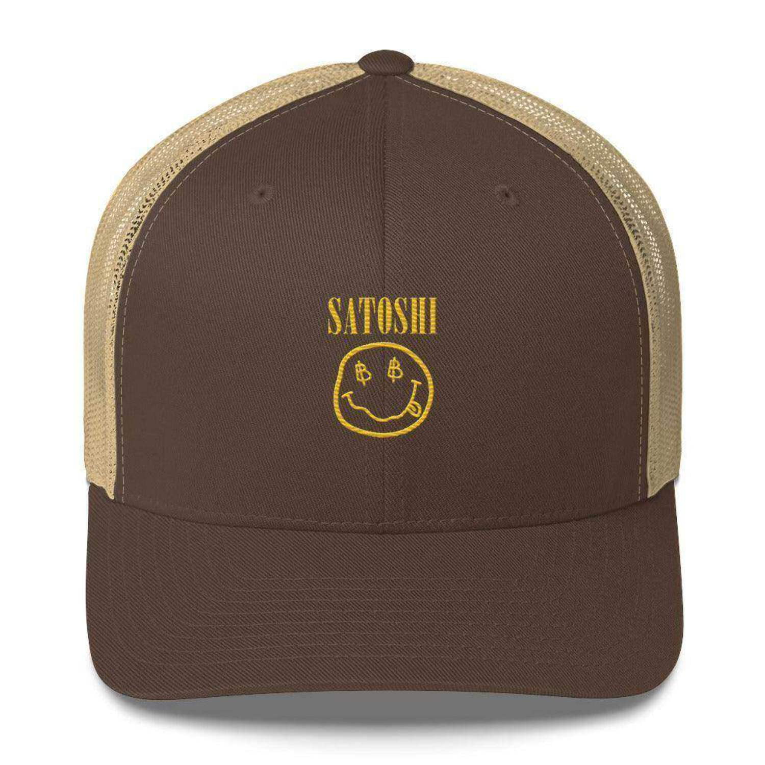 Satoshi Smilie Face Trucker Cap - Walmart.com