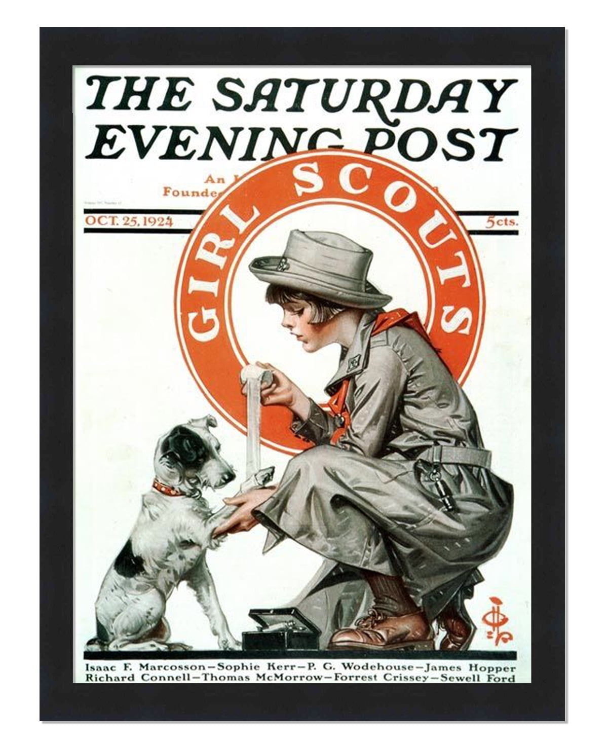 Saturday Evening Post Magazine Display Frame - Acrylic, Backing, and ...