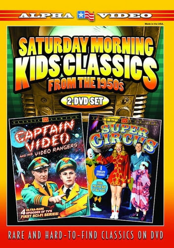 Saturday Morning Kids Classics From the 50s (DVD), Alpha Video, Kids ...