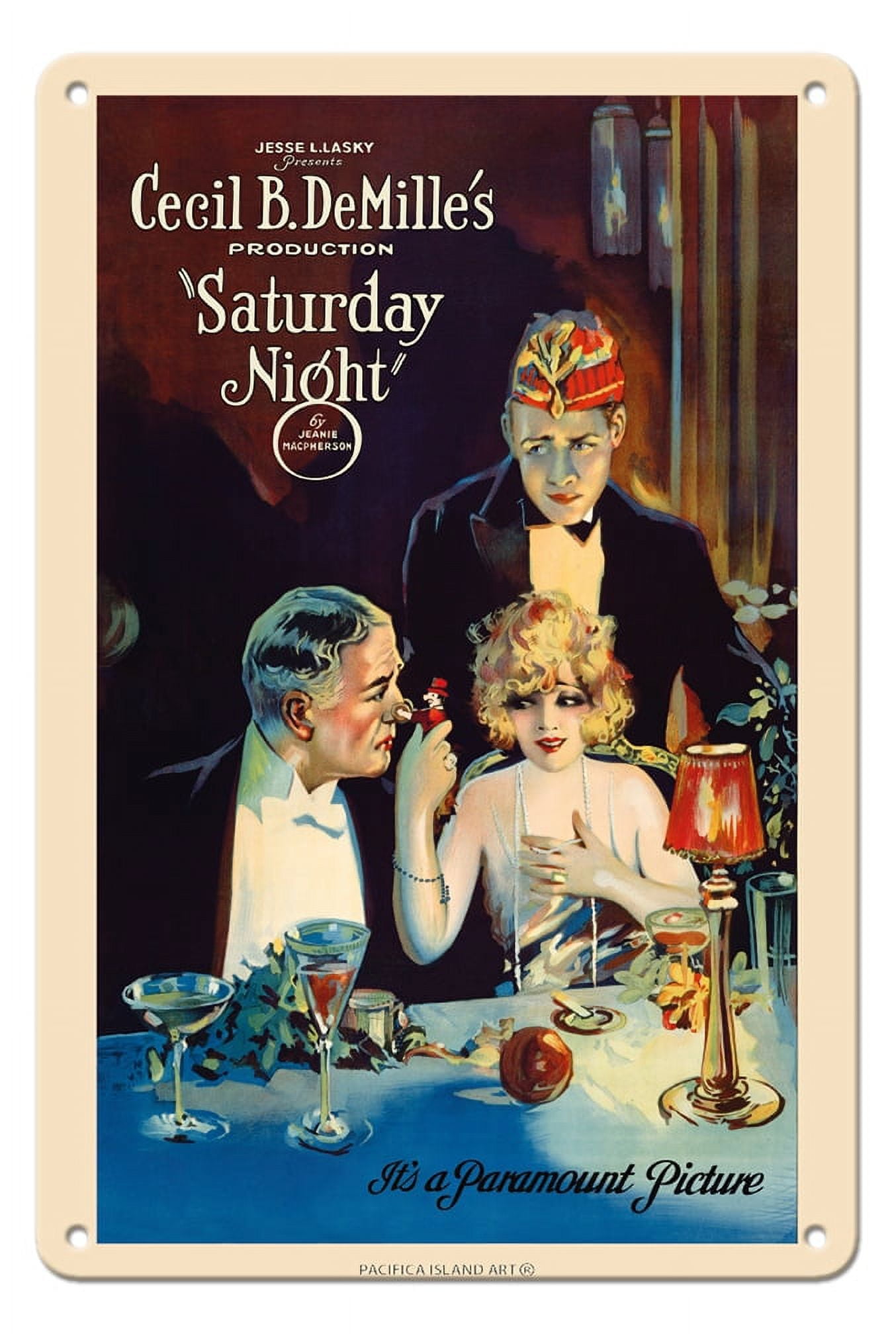 Saturday Night - Cecil B. DeMille Production - Starring Leatrice Joy ...
