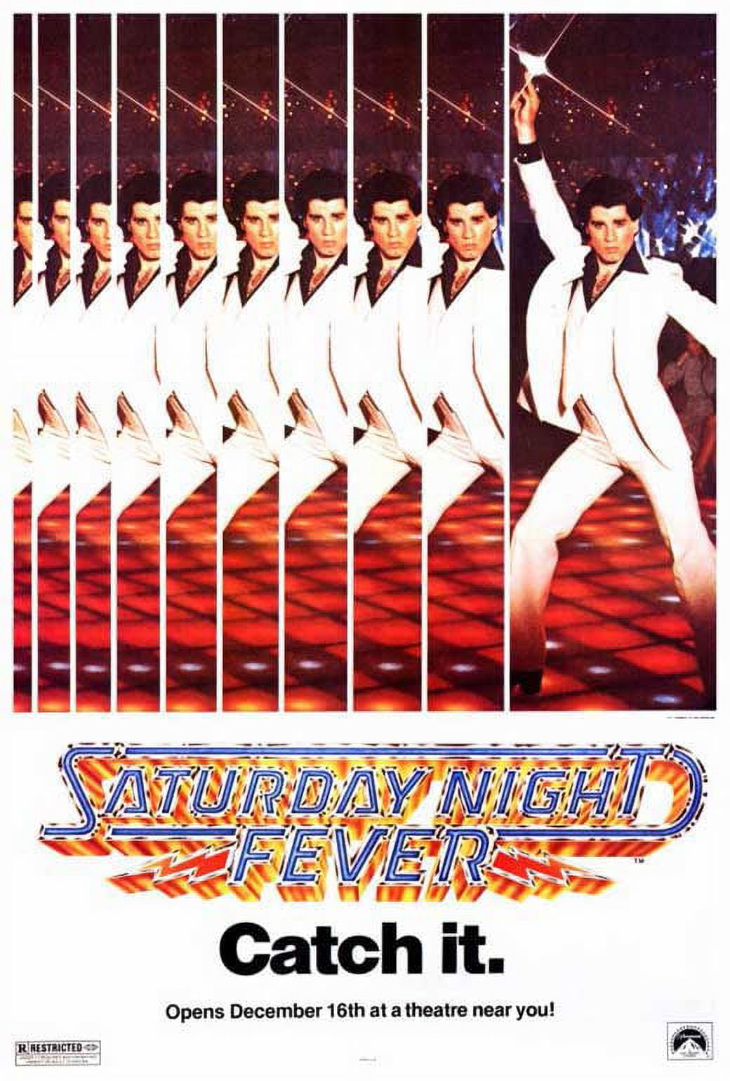 Saturday Night Fever POSTER (27x40) (1977) (Style B) - Walmart.com