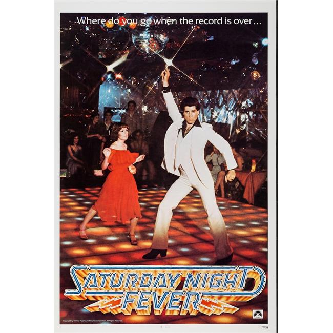 Saturday Night Fever Us Poster Art From Left: Karen Lynn Gorney John ...