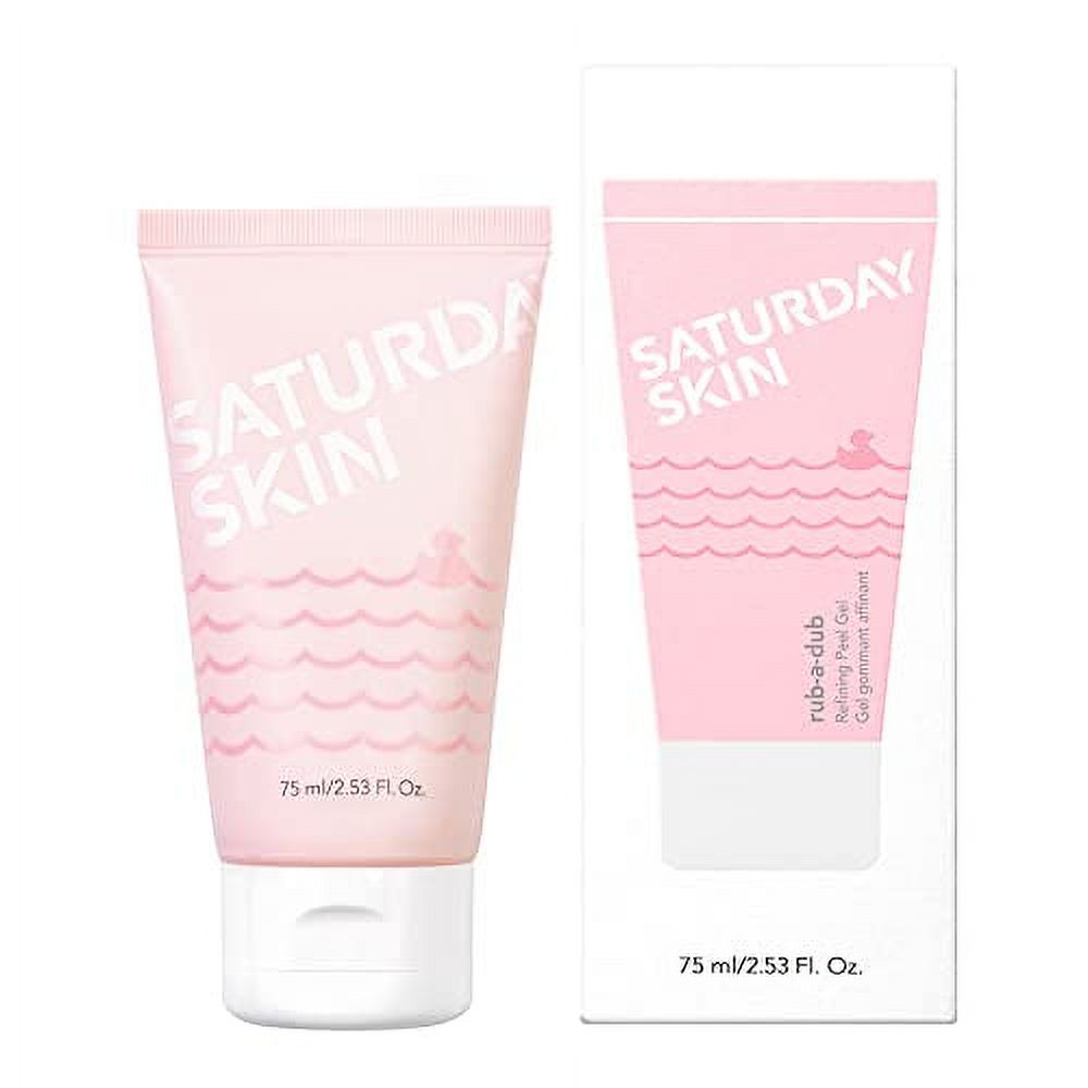 Saturday Skin Rub-A-Dub Refining Peel Gel Facial Cleansing Gels Facial ...