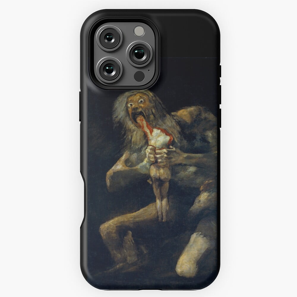 Saturn Devouring His Son Phone Case for iPhone 16 15 14 13 12 11 Pro ...