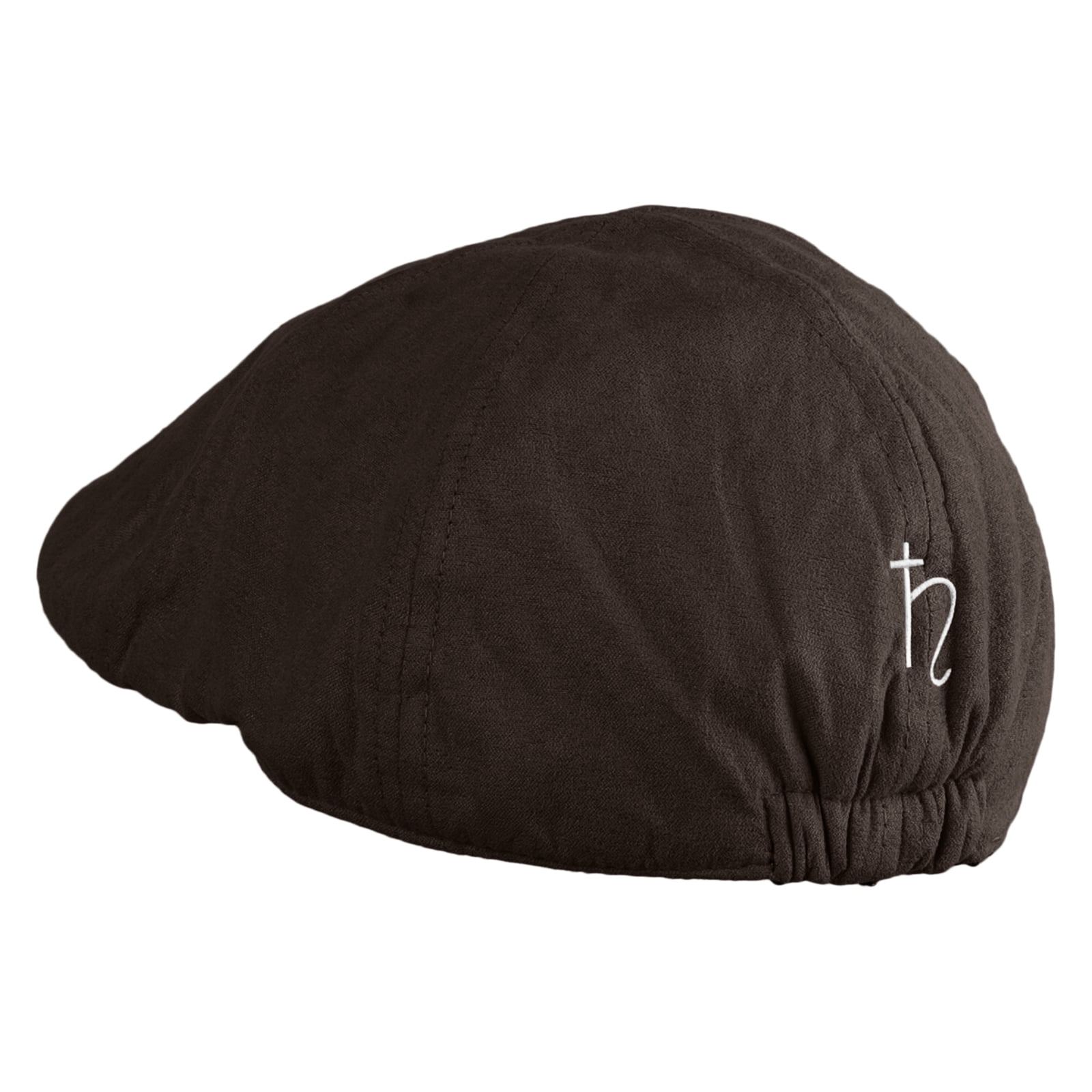 Saturn Embroidered Suede Duck Bill Ivy Hat - Brown OSFM - Walmart.com