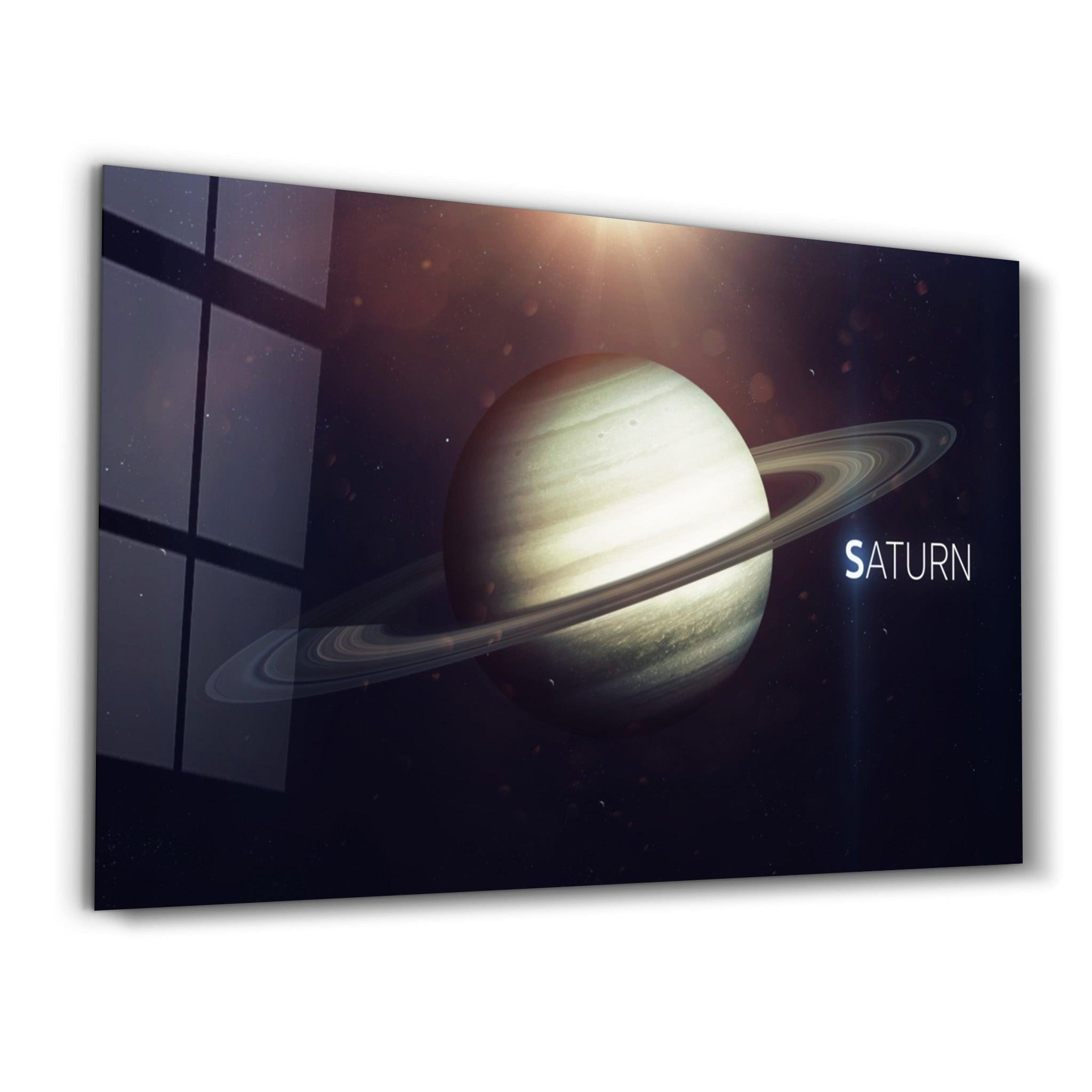 Saturn | Glass Wall Art - Walmart.com