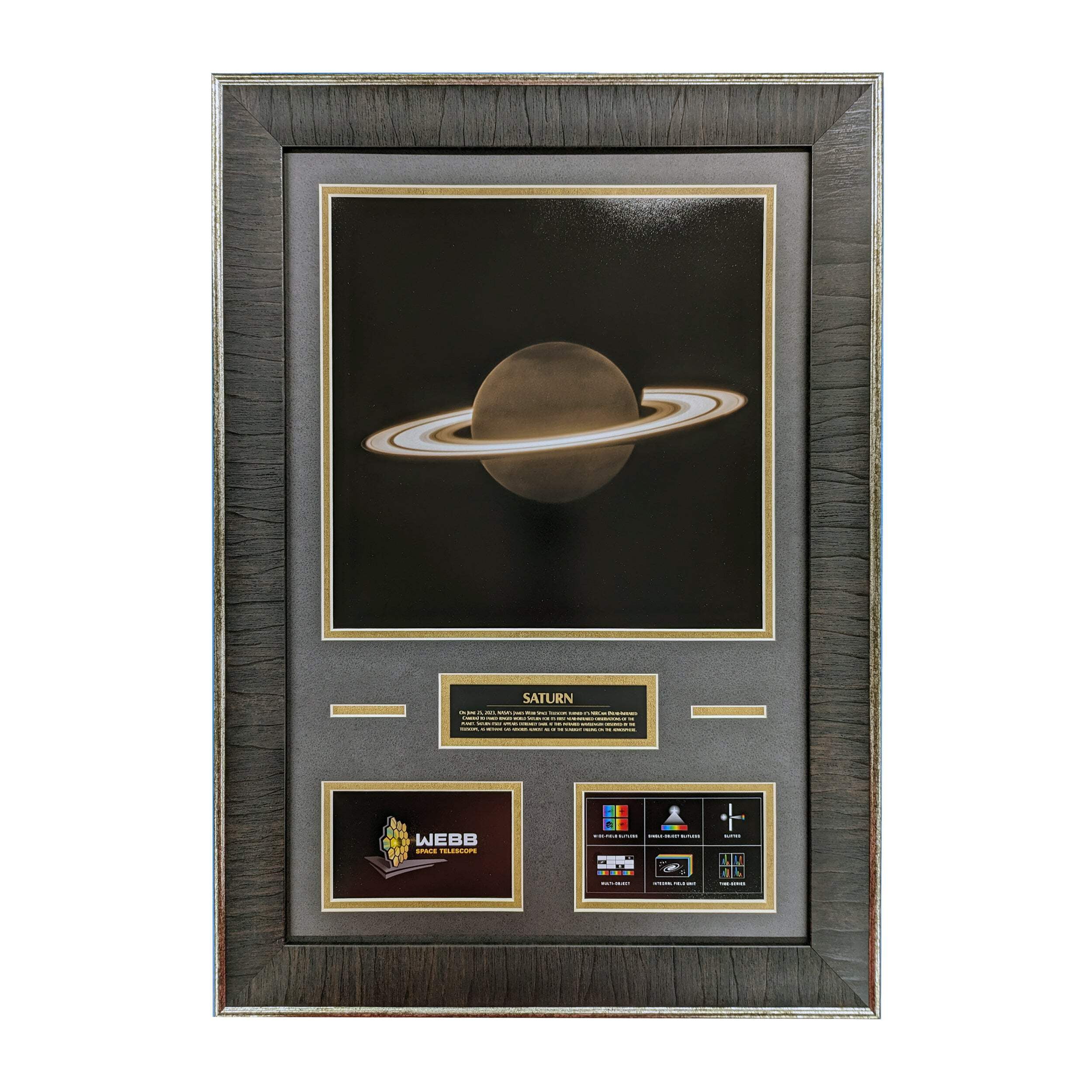 Saturn - James Webb Telescope - Portrait - Walmart.com