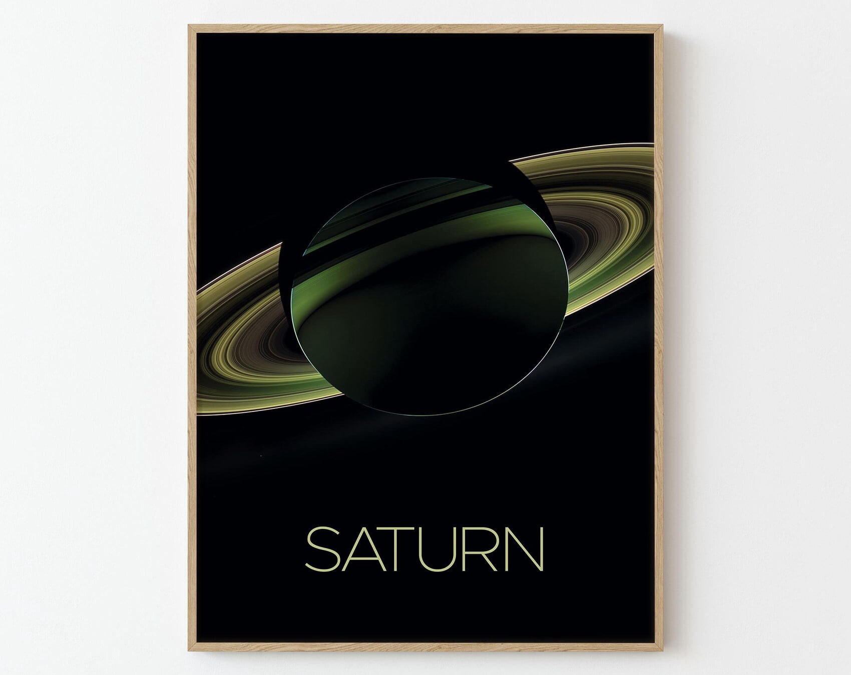 Saturn NASA Space Travel Poster Print | Stars Planets Universe Cosmos ...