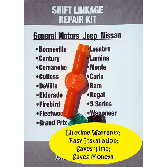 Saturn SL2 Sedan Automatic Transmission Shift Cable Repair Kit by ...