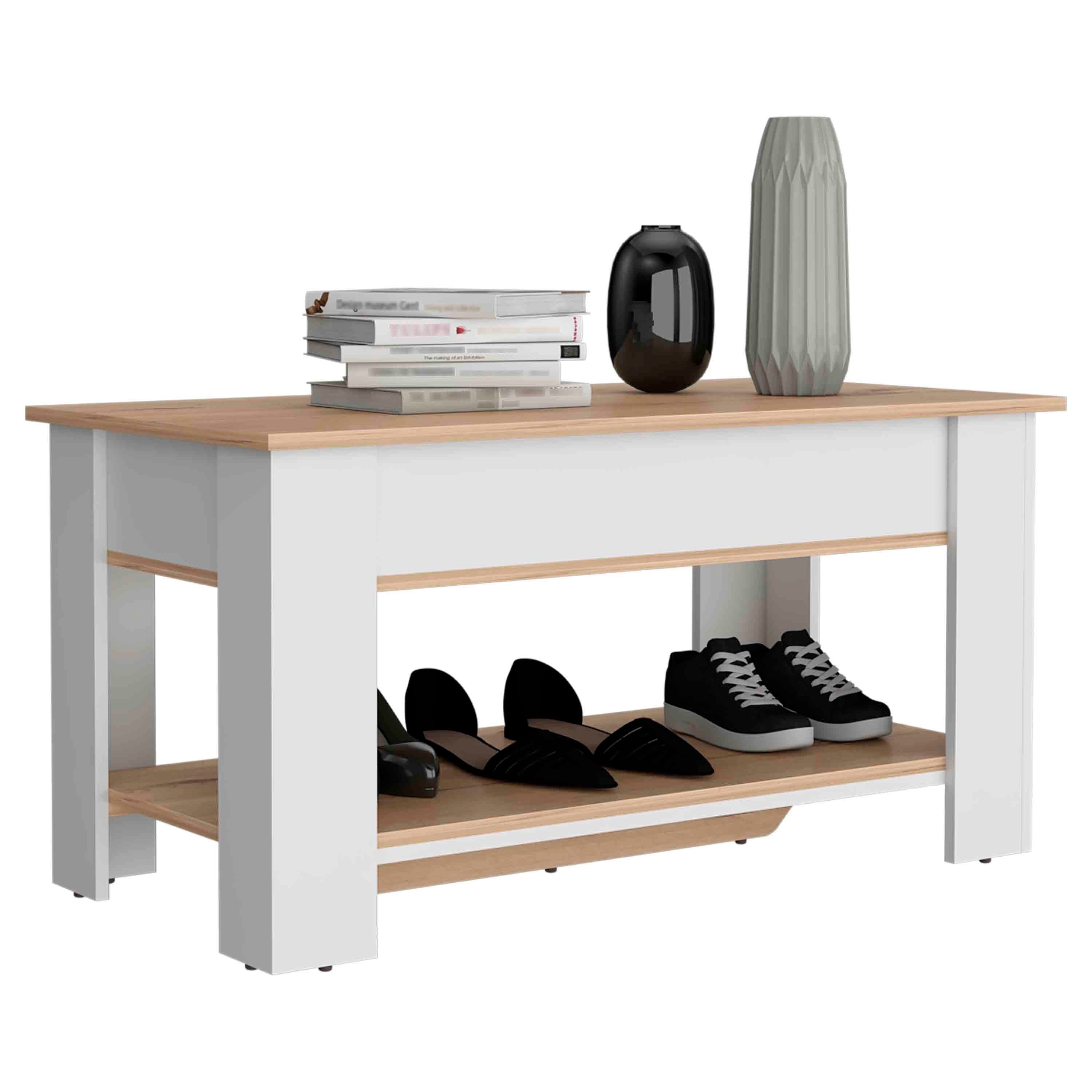 Saturn Storage Table, Four Legs, Lower Shelf - Walmart.com