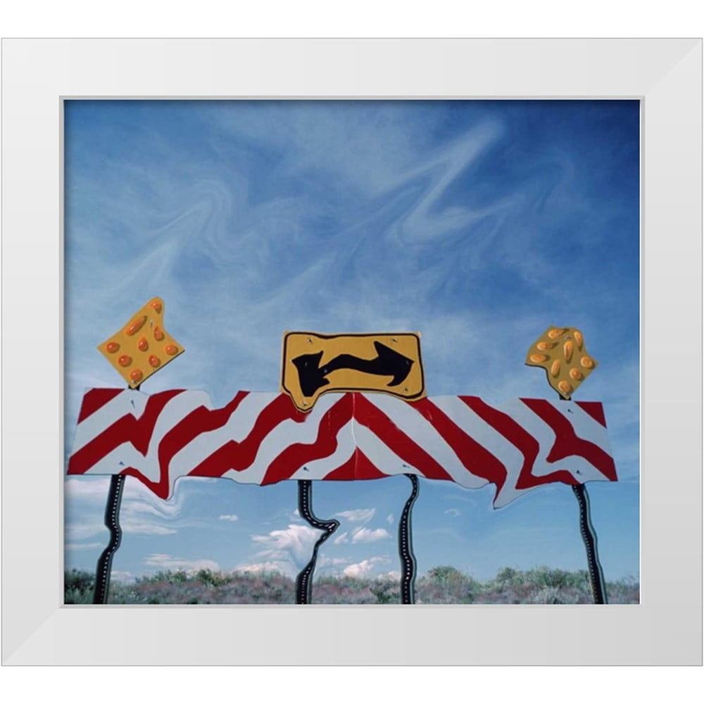 Satushek, Steve 17x15 White Modern Wood Framed Museum Art Print Titled ...
