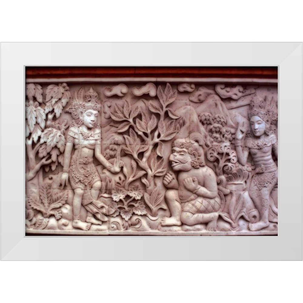 Satushek, Steve 18x13 White Modern Wood Framed Museum Art Print Titled ...