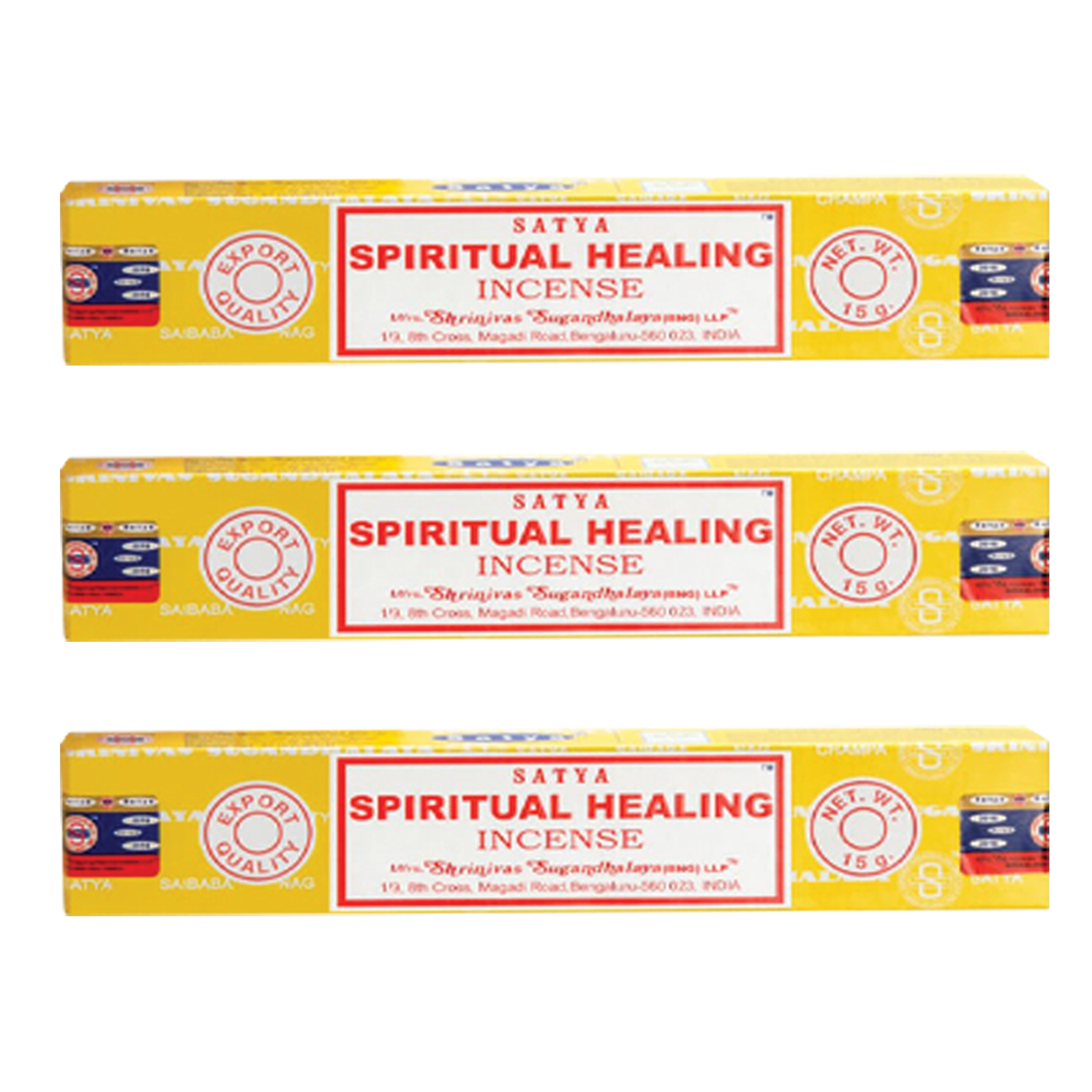 Satya 3 Pack of Nag Champa Incense Sticks Original Sai Baba | Hand ...