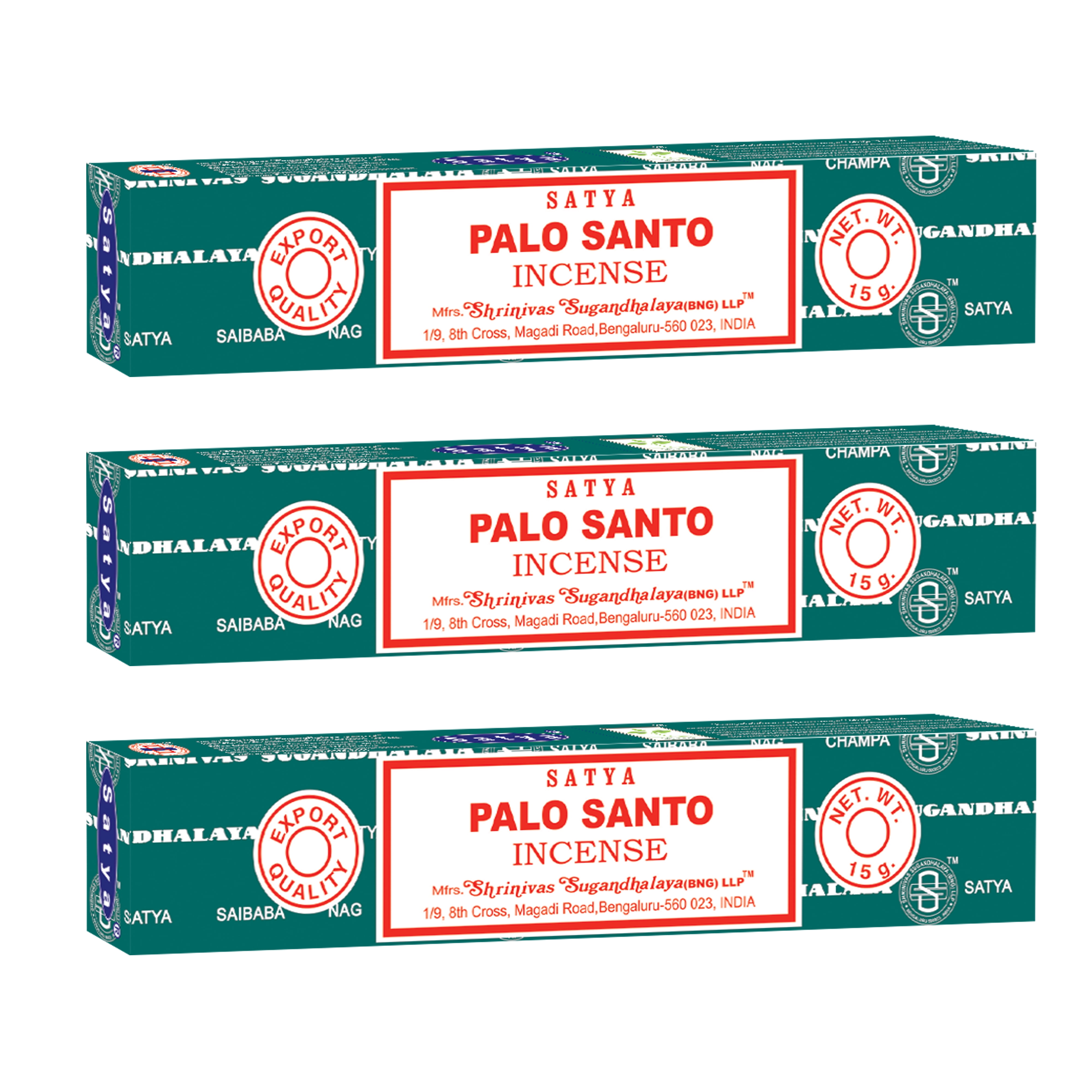 Satya 3 Pack of Nag Champa Incense Sticks Original Sai Baba | Hand ...