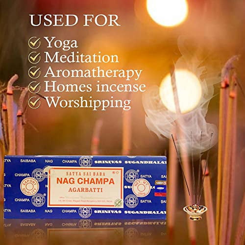 Satya Sai Baba Nag Champa Agarbatti Incense Sticks Box 250gms Hand ...