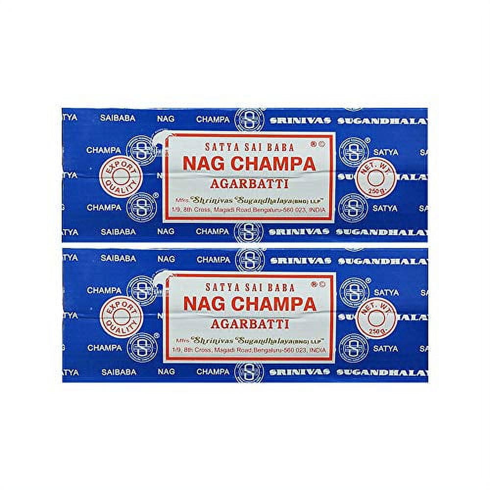 Satya Nag Champa Hand Rolled Incense Sticks, 2 Pack, 500gms Total ...