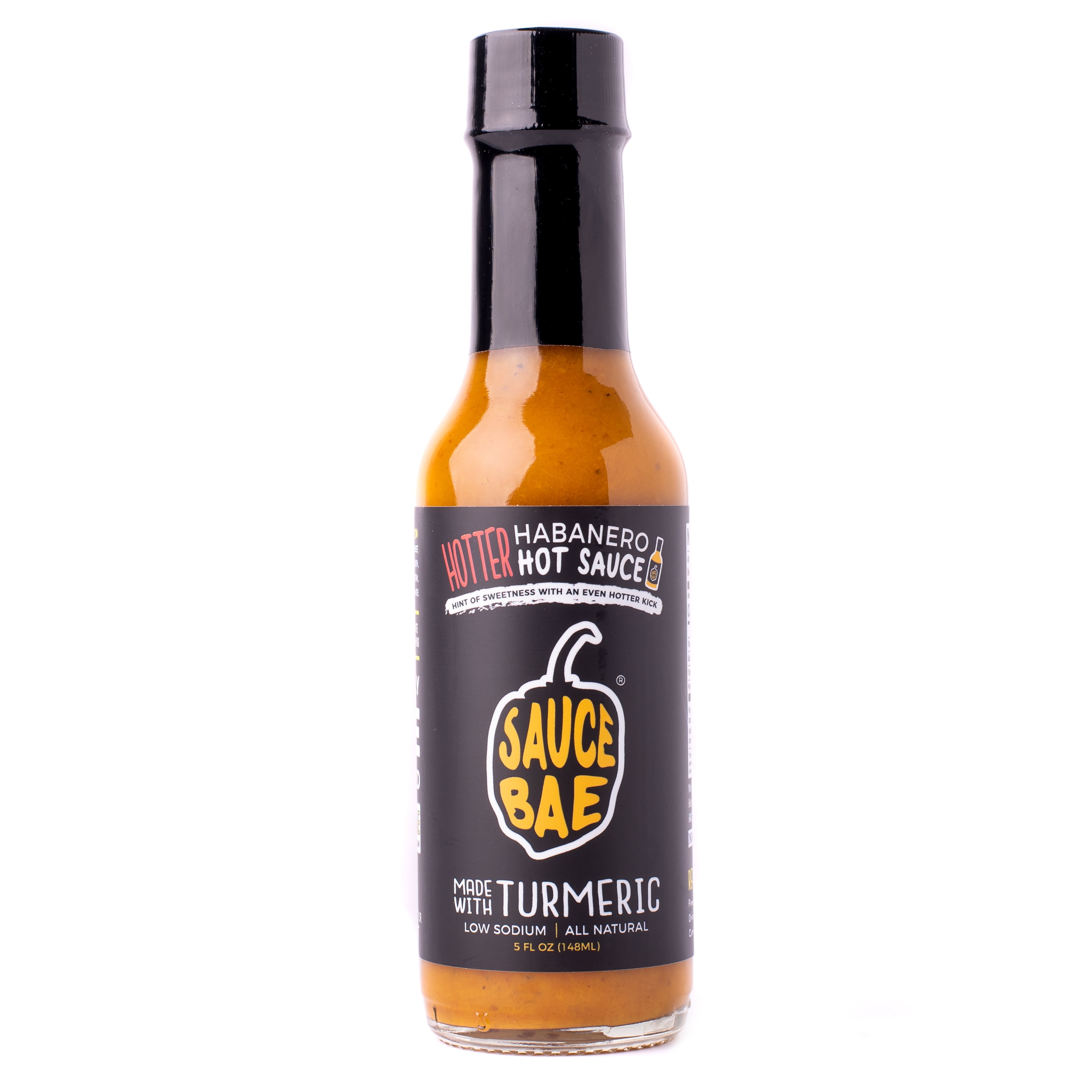 Sauce Bae - Hotter Habanero Hot Sauce, 5 fl oz - Walmart.com
