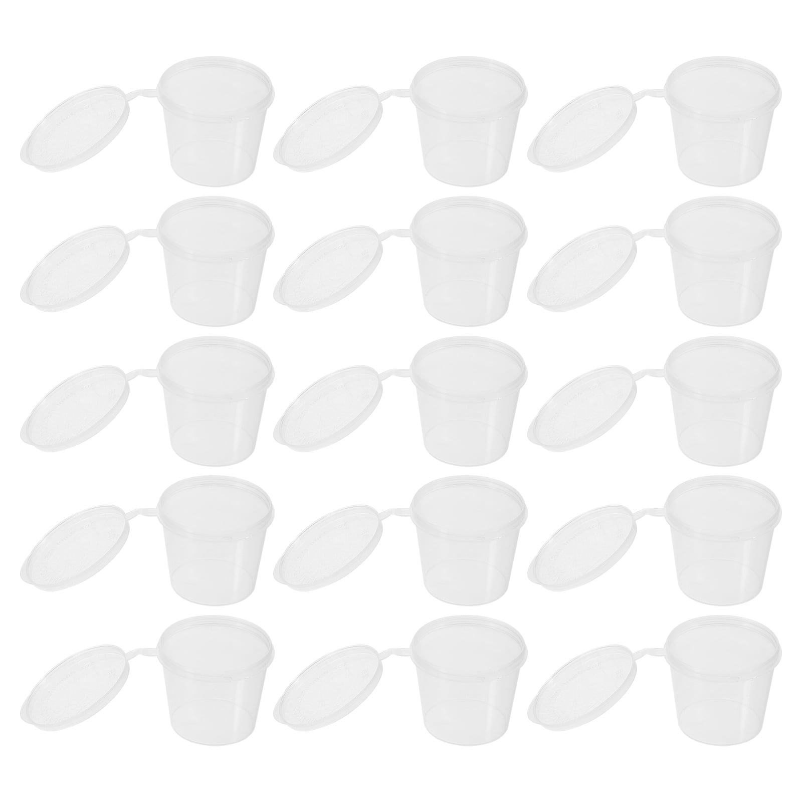 Sauce Packing Box Plastic to Go Containers Appetizers with Lids Food ...