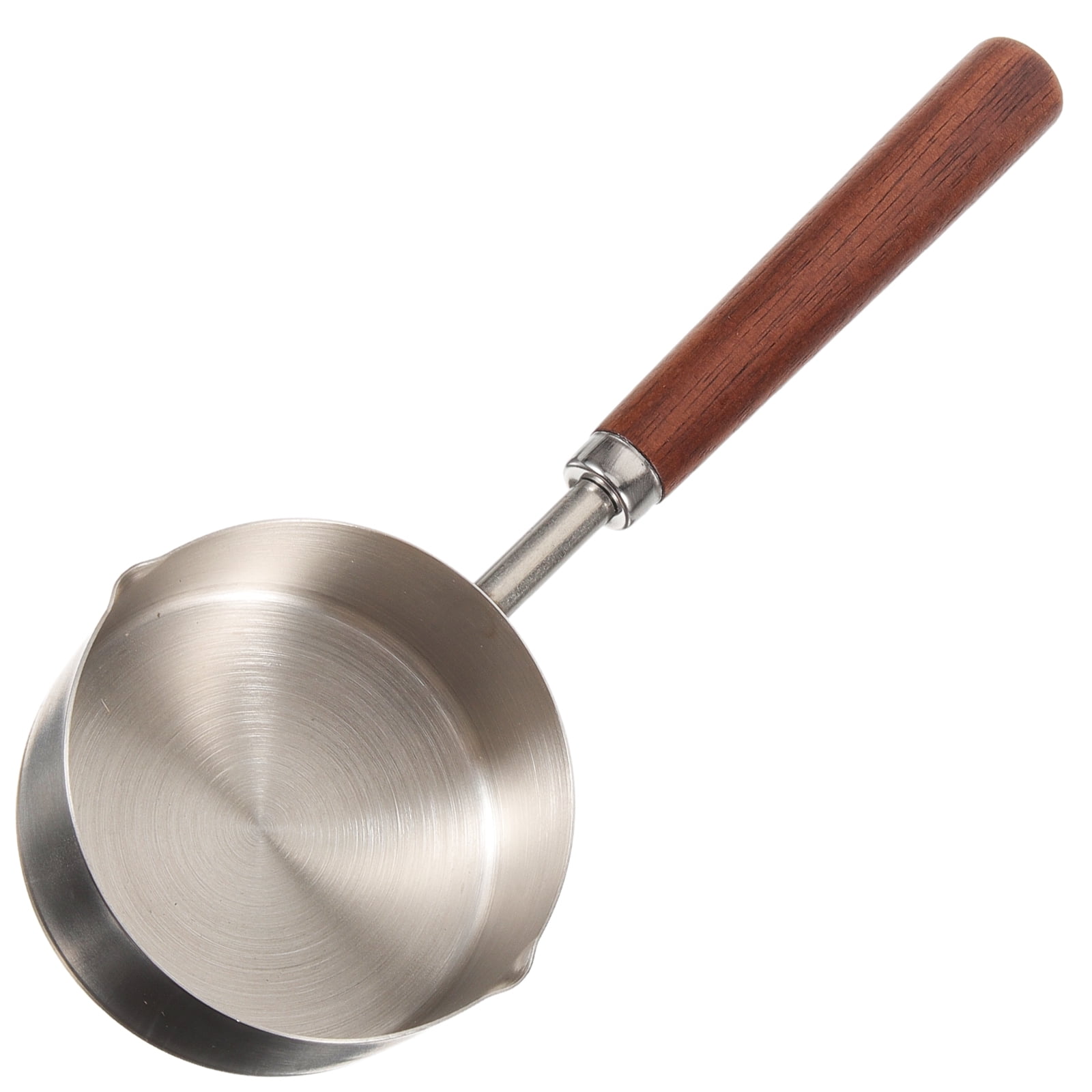 Sauce Pan with Pour Spout Small Pot Oil One-handed Pots Grill Tools ...