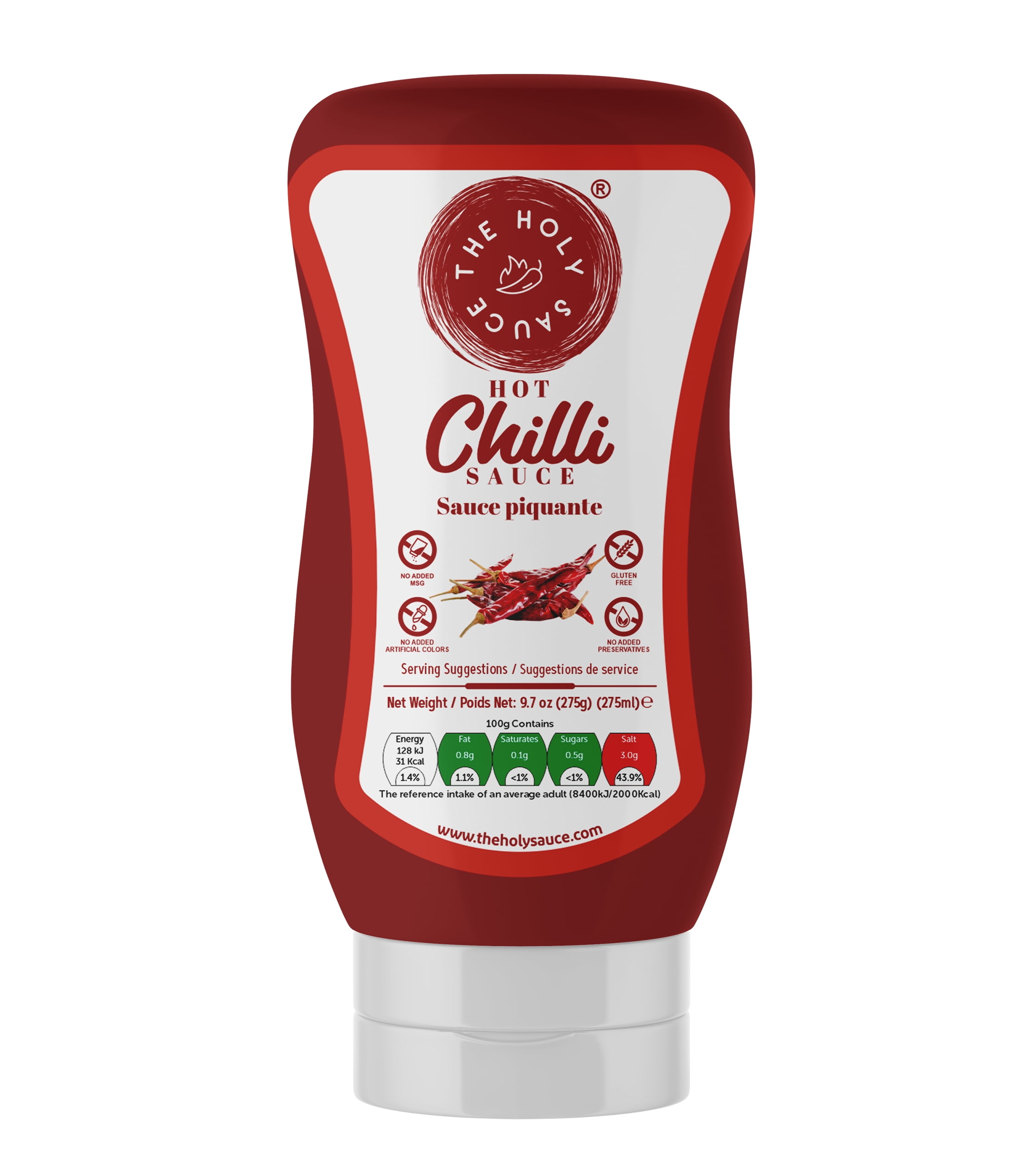 Sauce Squeeze Bottle - No MSG (Flavors: Mint, Curry, Garlic, PeriPeri ...