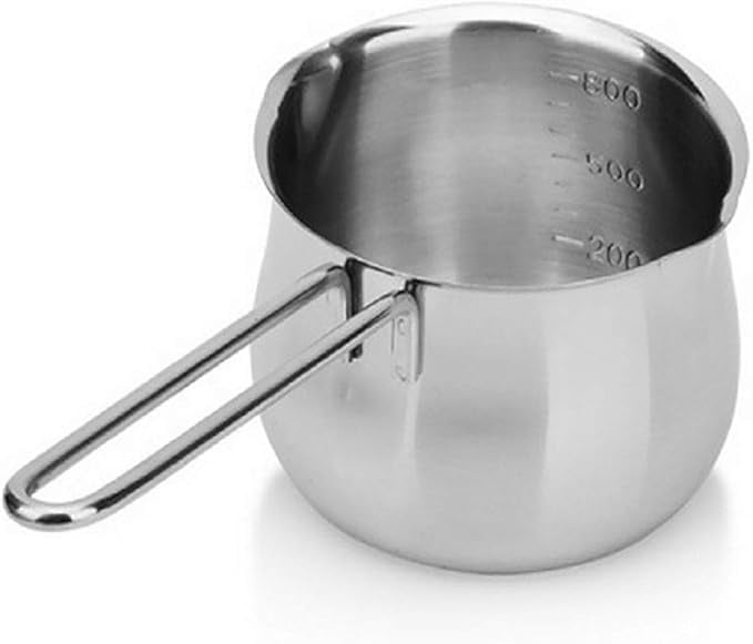 Saucepan, Stainless Steel Milk Pan 12cm, Soup Pot for Induction and ...