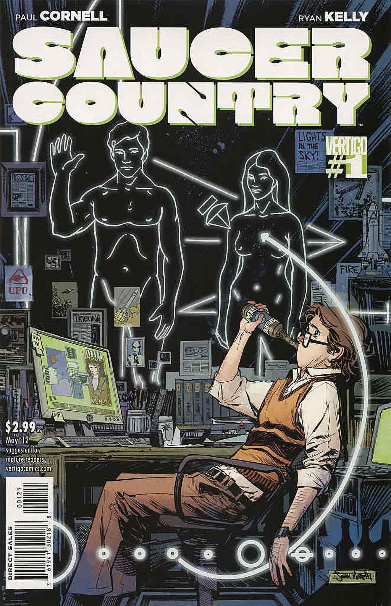 Saucer Country #1A VF ; DC/Vertigo Comic Book - Walmart.com