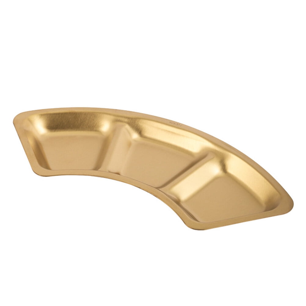 Saucer Japan Snacks Household Dish Grid Stainless Steel - Walmart.com