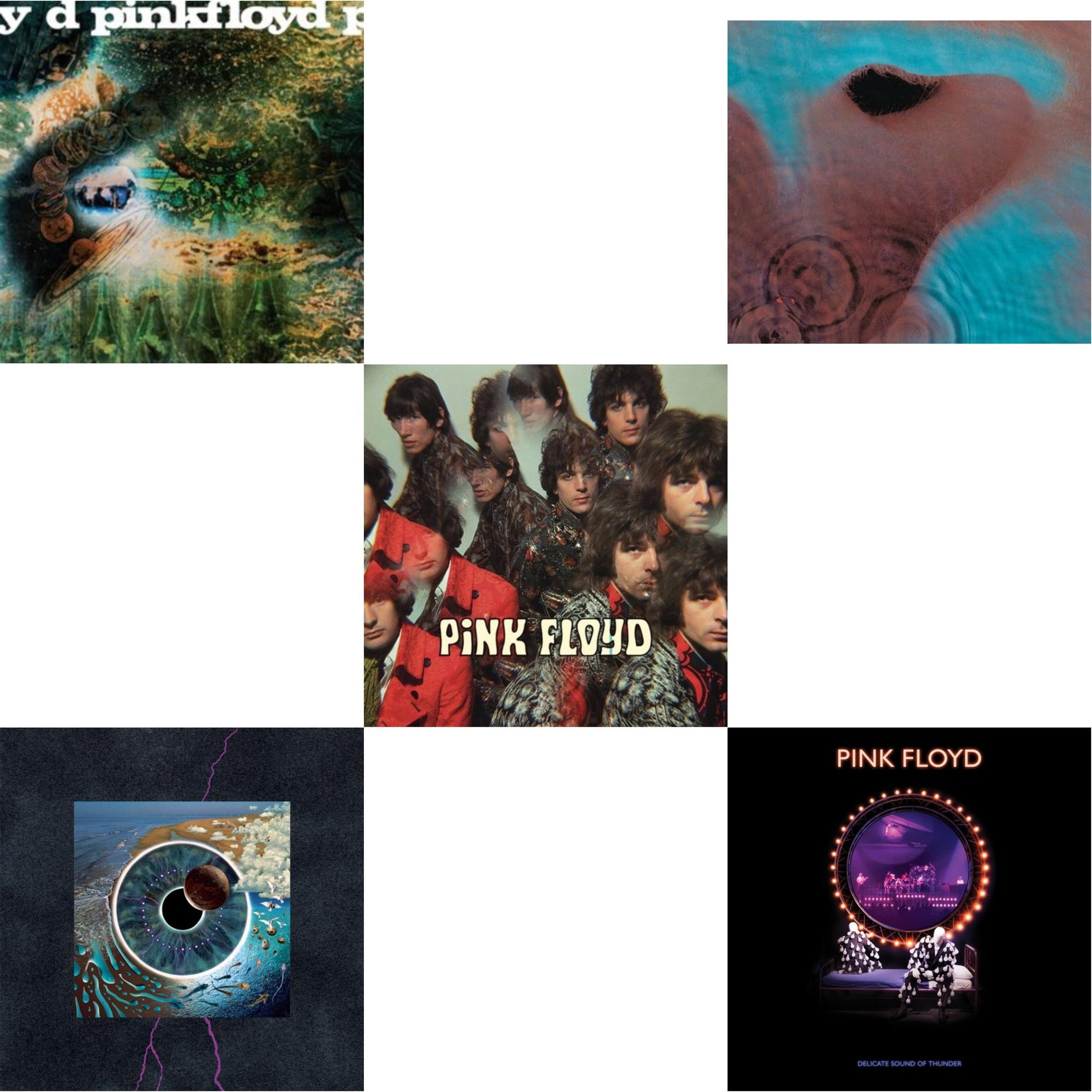 Saucerful Of Secrets (Mono/180G) & Pulse (180G/4LP/52 Pp Book) & Piper ...